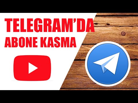 Telegram ile Youtube Abone Artırma - Kasma Hilesi 2020