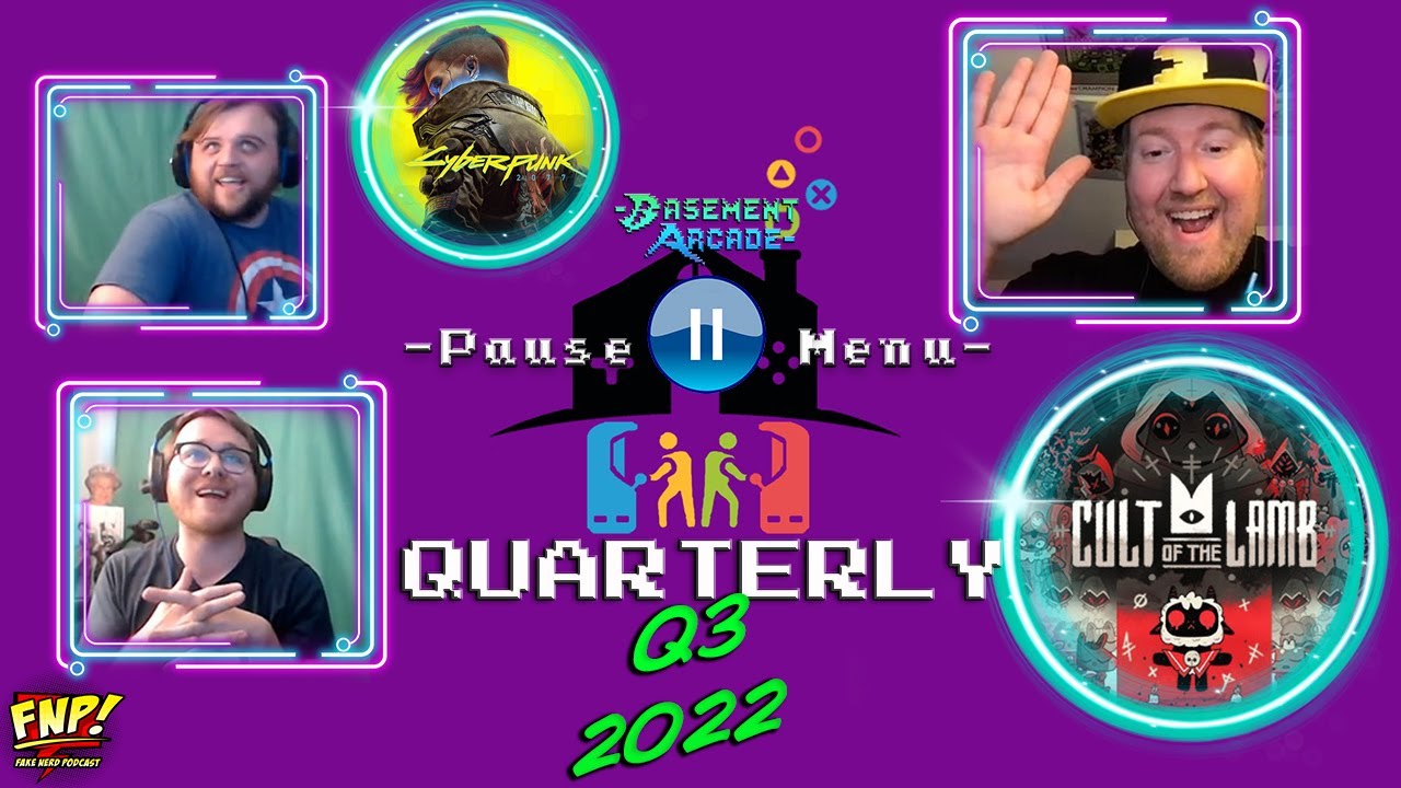 Q3 2022 - Pause Menu Quarterly | Basement Arcade: Pause Menu - YouTube