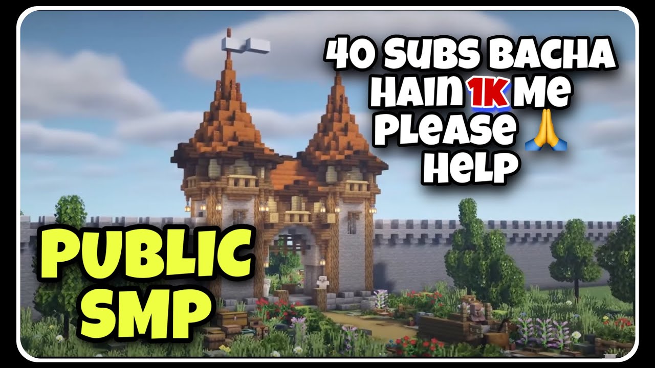 Minecraft New SMP//Join My SMP Minecraft Live-streaming Right Now ...