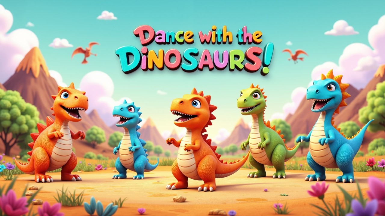 Baby Dinosaurs Learn to DANCE in Magical Adventure! - YouTube