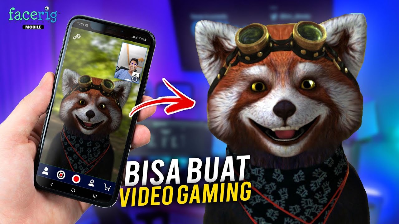 Cara Membuat Facecam Hewan di Hp Android (Bisa Buat Video Gaming ...