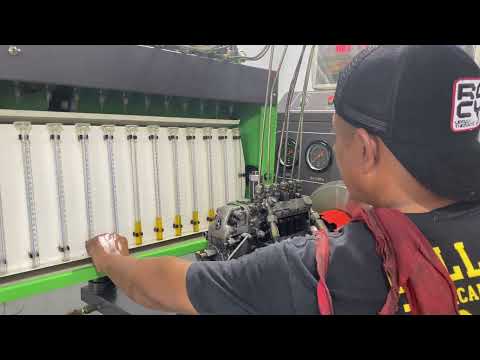 KALIBRASI INJECTION PUMP ALAT BERAT - YouTube
