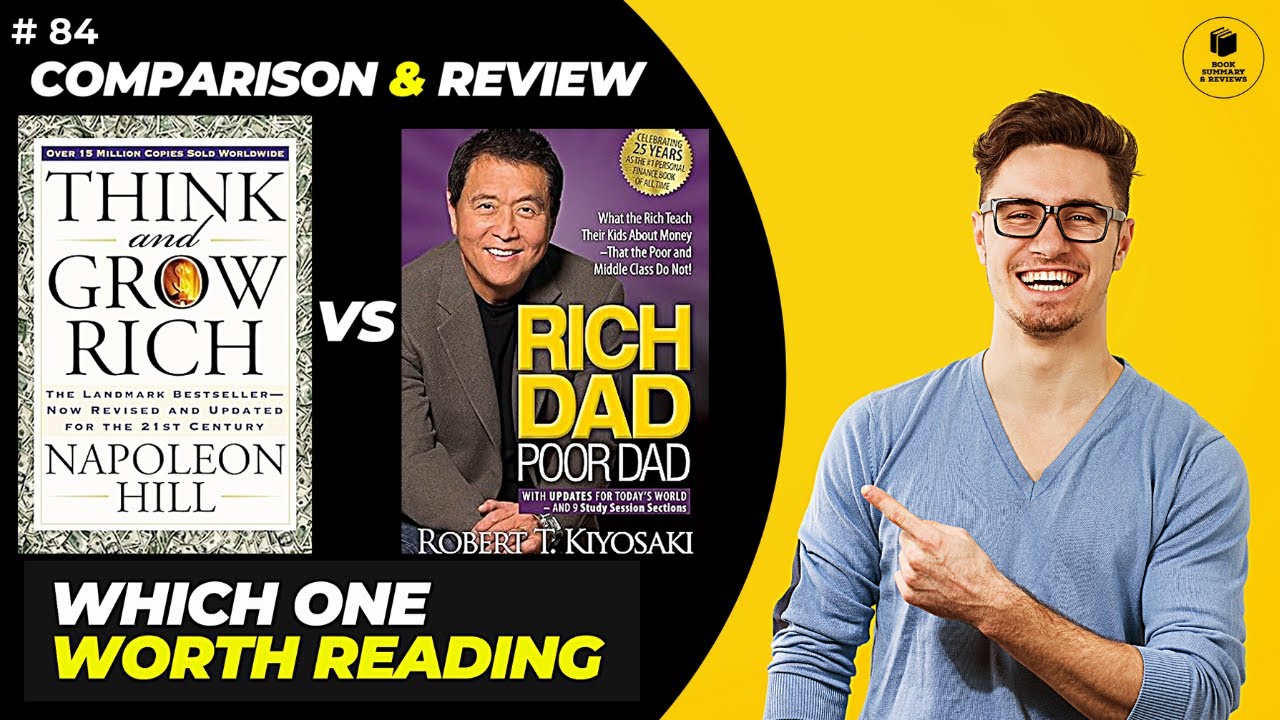 Think and Grow Rich Vs Rich Dad Poor Dad l Book Review English l Book ...
