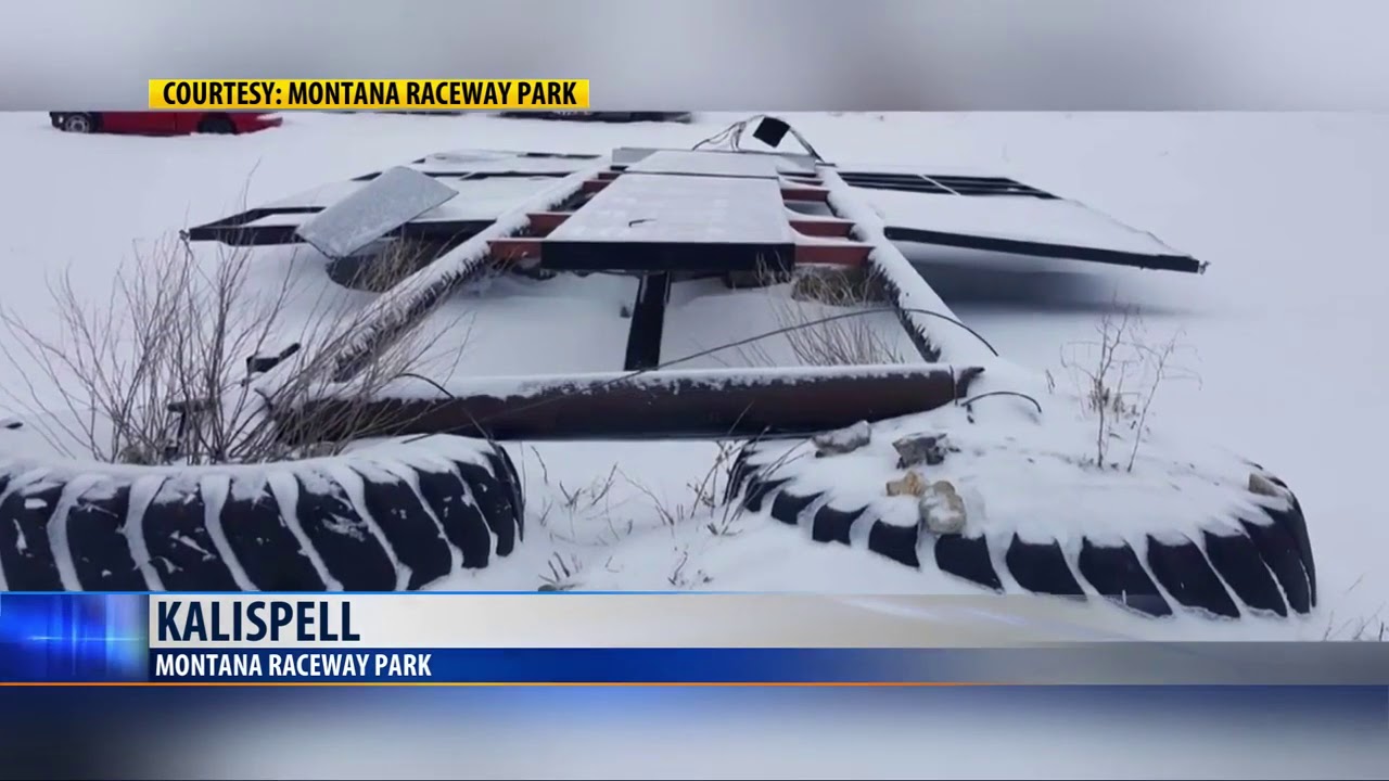 Kalispell’s Montana Raceway Park found vandalized - YouTube