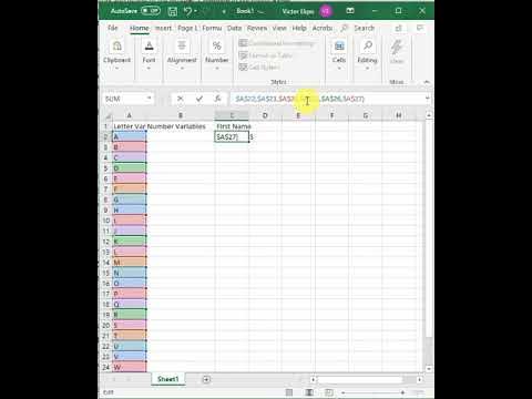 How to Generate Random Strings in Microsoft Excel - YouTube