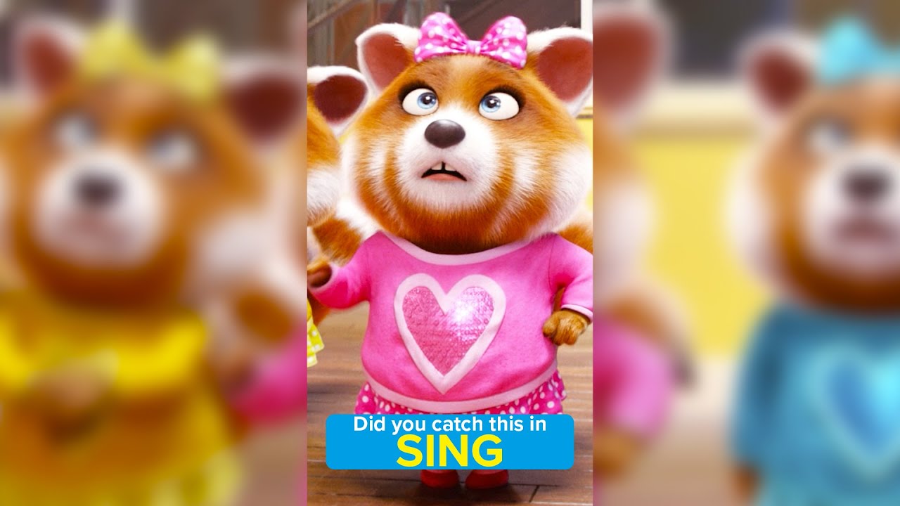 Did you catch this in SING - YouTube