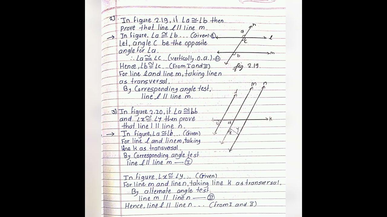 9th math 2 practice set 2.2 Question & Answers #math #class9th #practicesets - YouTube