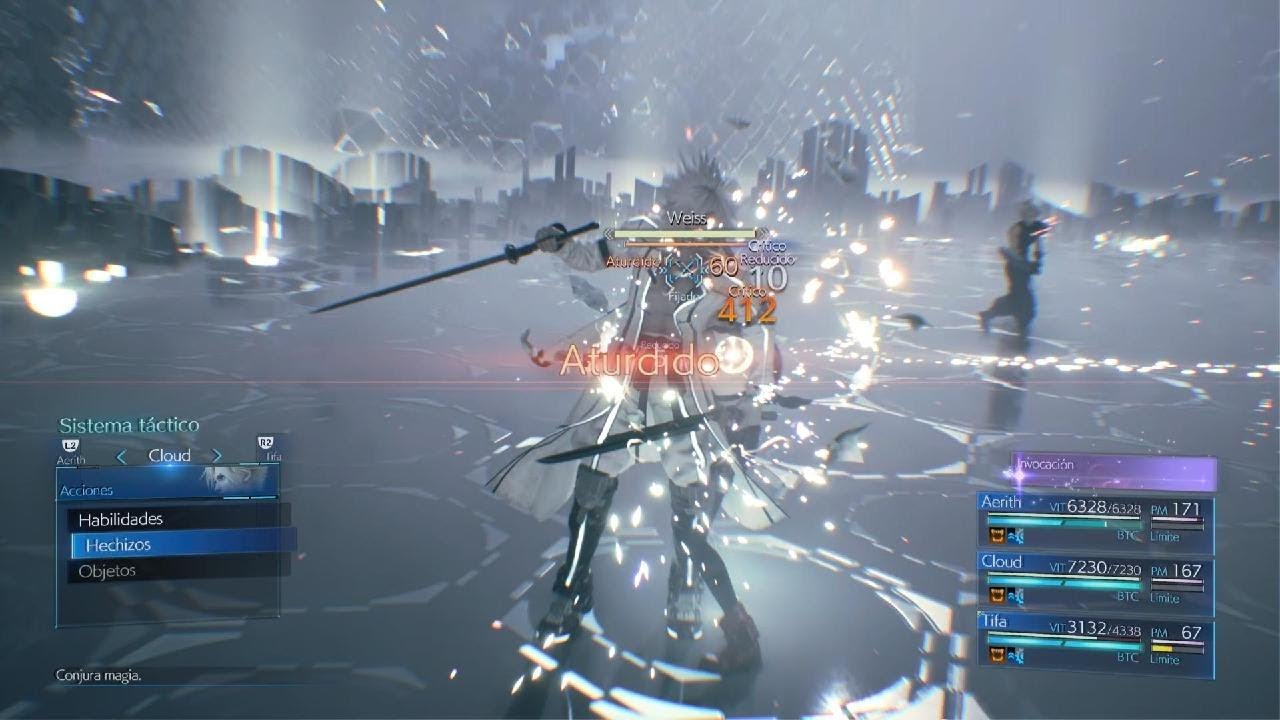 FINAL FANTASY VII REMAKE WEISS 35 SEGUNDOS - YouTube