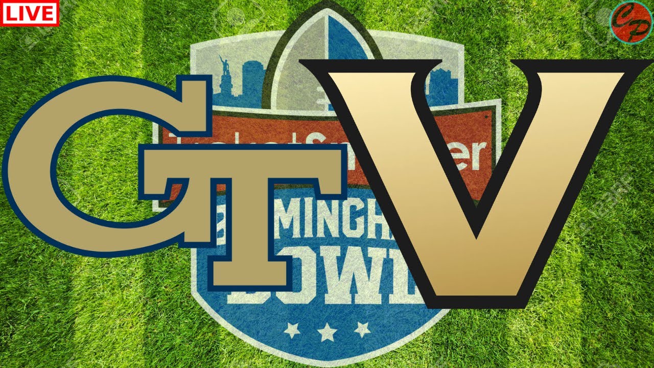 Georgia Tech vs Vanderbilt Birmingham Bowl College Football Live Game ...