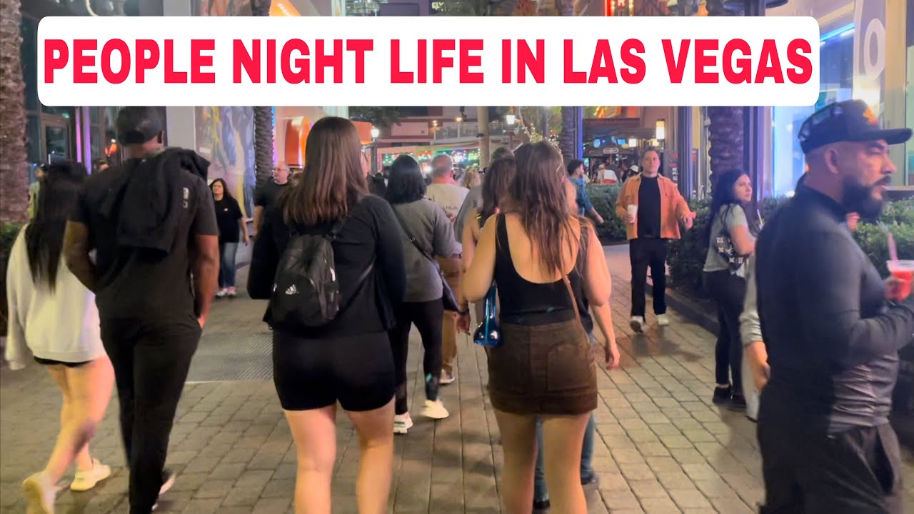 PEOPLE NIGHT LIFE IN LAS VEGAS #lasvegasstrip#fremont#lasvegas - YouTube