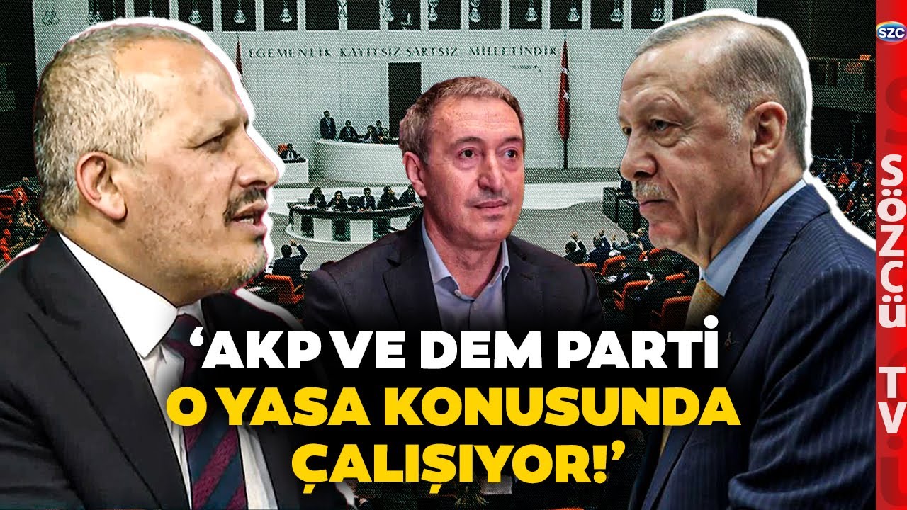 Veli Toprak'tan Gündemi Sarsacak Kulis! AKP ve DEM Parti O Yasa İçin ...