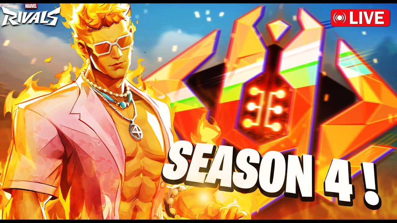 🔴🚨DIAMOND TONIGHT ?🔥| MARVEL RIVALS SEASON 4 LIVE CELESTIAL GRIND 🎯 ...