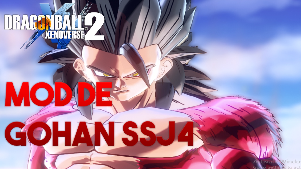 Como Descargar Mod De Gohan SSJ4|Dragon Ball Xenoverse 2 - YouTube