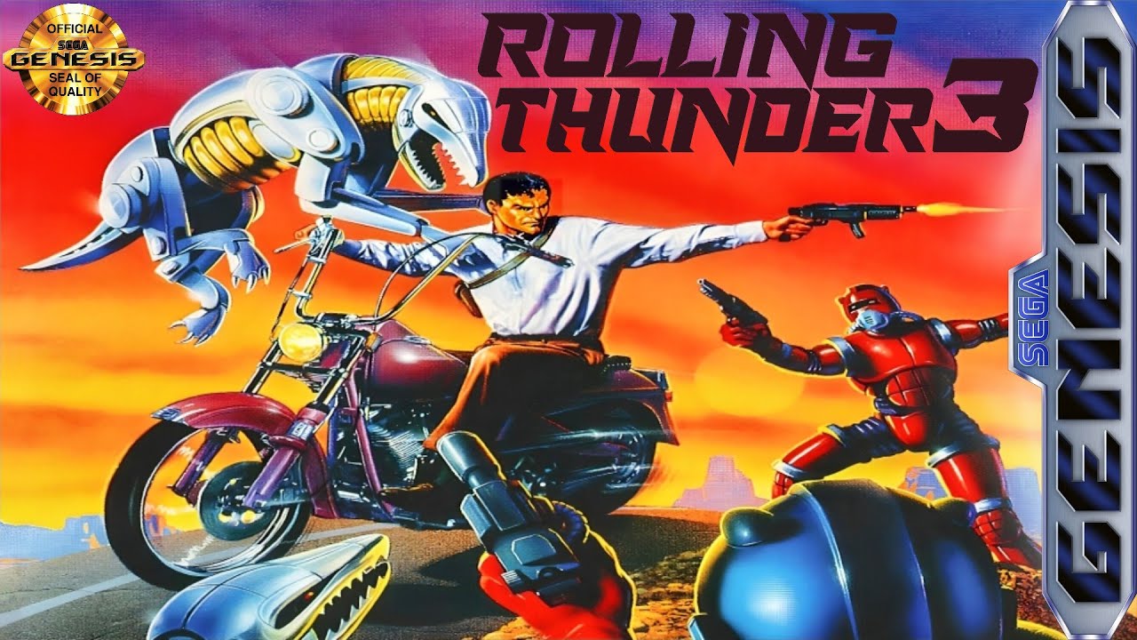 Longplay Of Rolling Thunder 3 (1993): Retro Gaming on Sega Genesis @OptifieD - YouTube