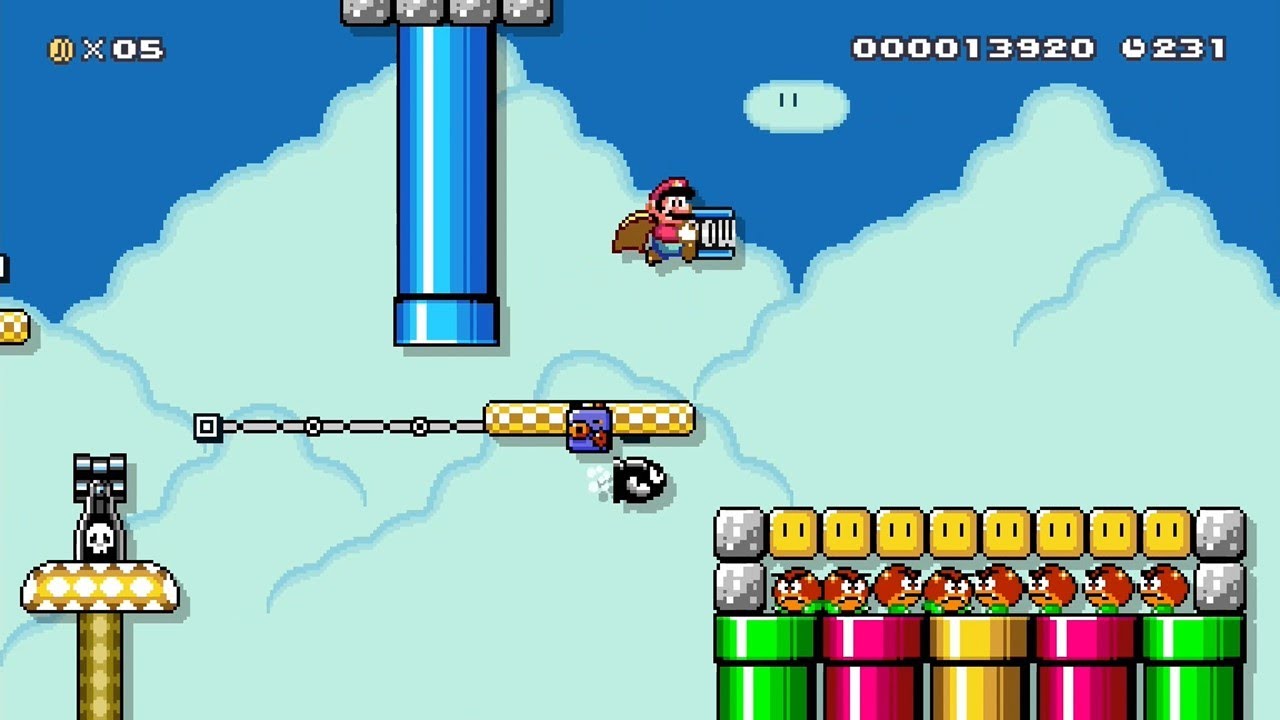 Super Mario Maker 2 - Cotton Candy Clouds 2 by Mgo - No Commentary ...