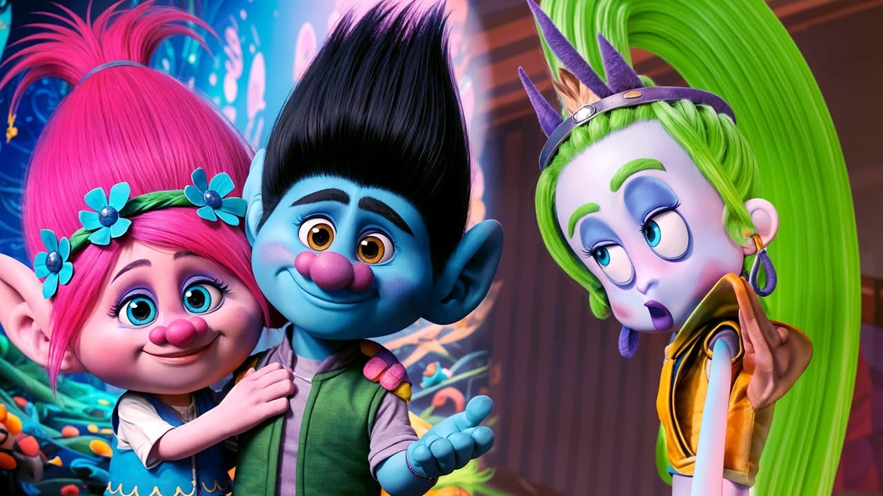Trolls 3 Life After The Movie Scenes - Velvet Needs Help / Trolls Toys ...