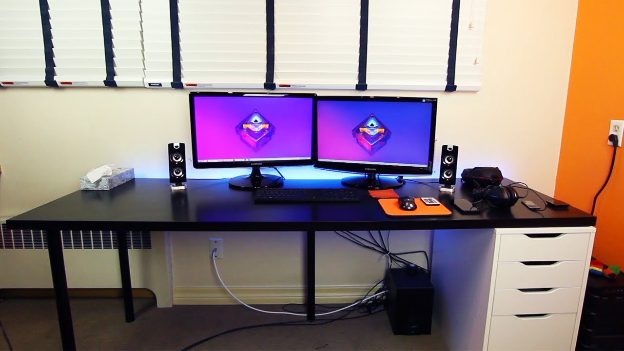 My Desk Setup & Studio Tour! - INTERACTIVE - YouTube