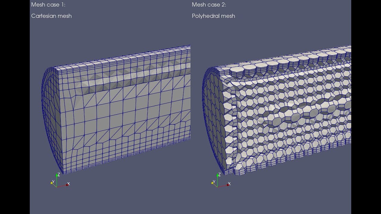 Polyhedral Meshing for Circular Pipe with Multiple Bends, R210809 - YouTube