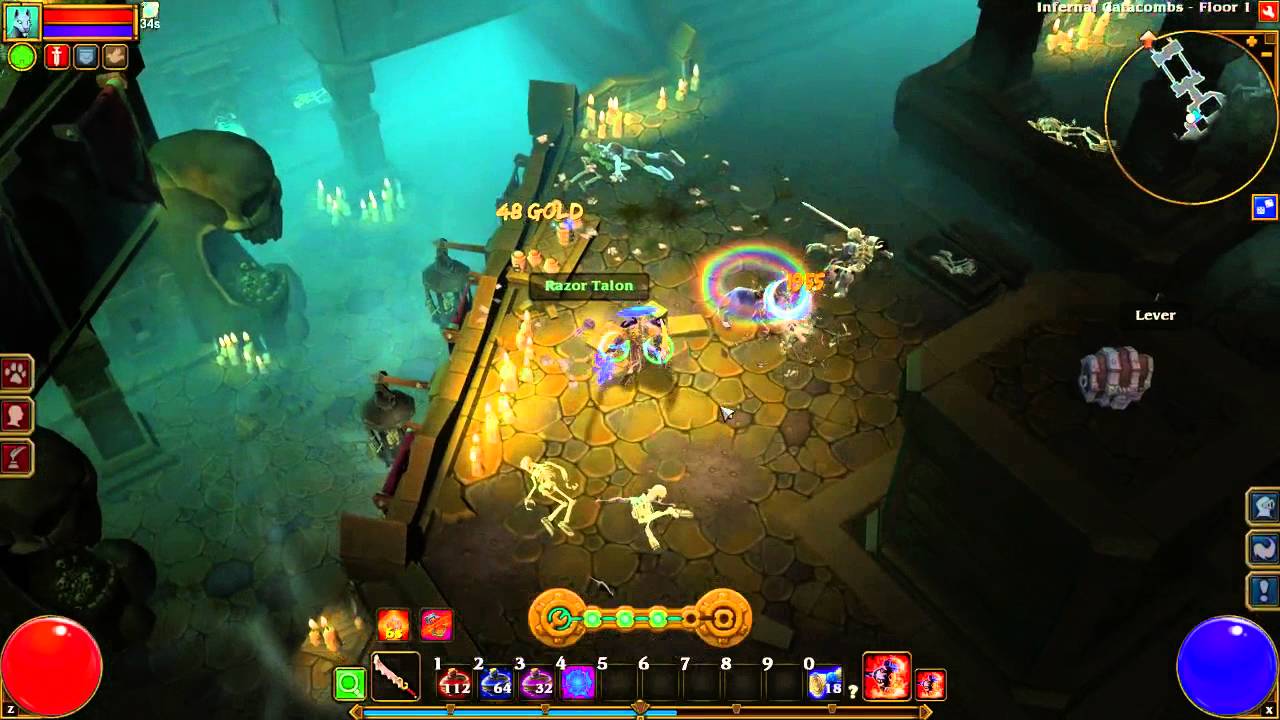 Torchlight 2 - Level 100 Engineer - Mapworks 02 04 2016 - YouTube