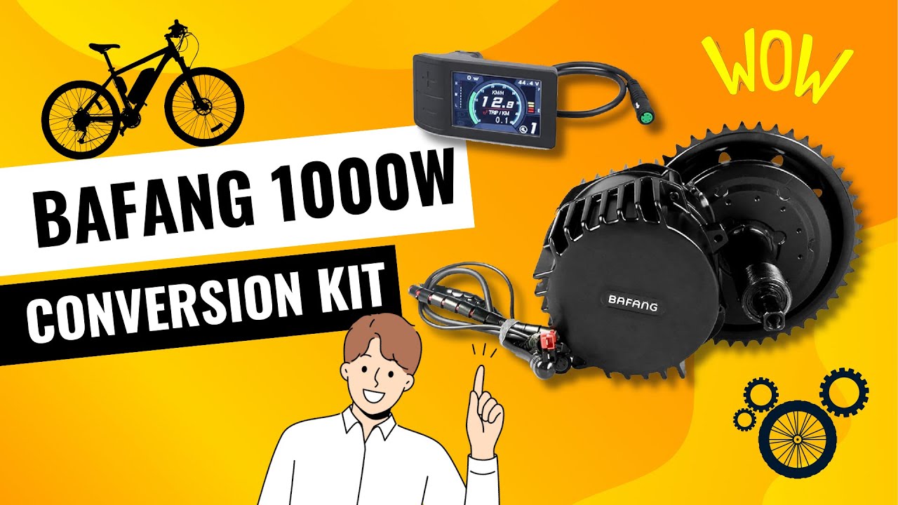 ⚡ Electric Bike Conversion Kit - BAFANG 1000W Kit Review 🚴‍♂️🔧 - YouTube