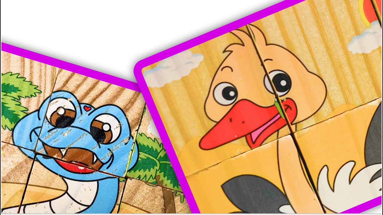 Learn To Solve Wild Animals with Snake and Ostrich Puzzle Games For ...