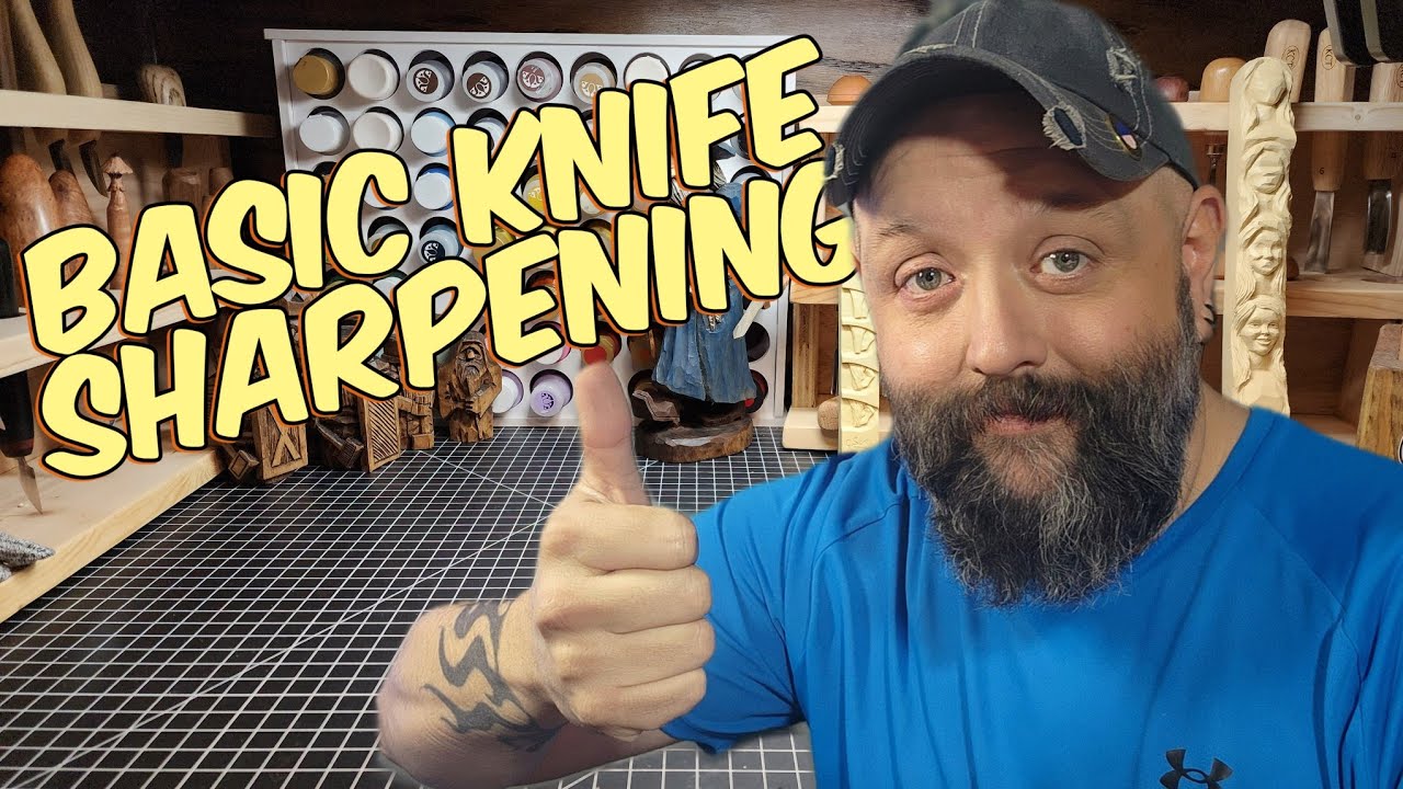 How To Sharpen a Carving Knife! - YouTube