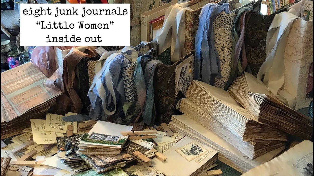 Inside Out - a show & tell of unassembled journals - YouTube