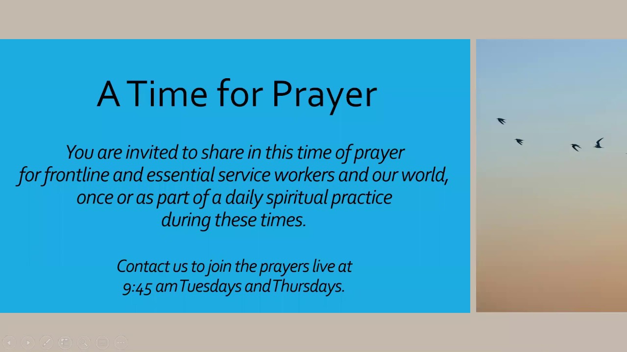 A Time For Prayer - YouTube