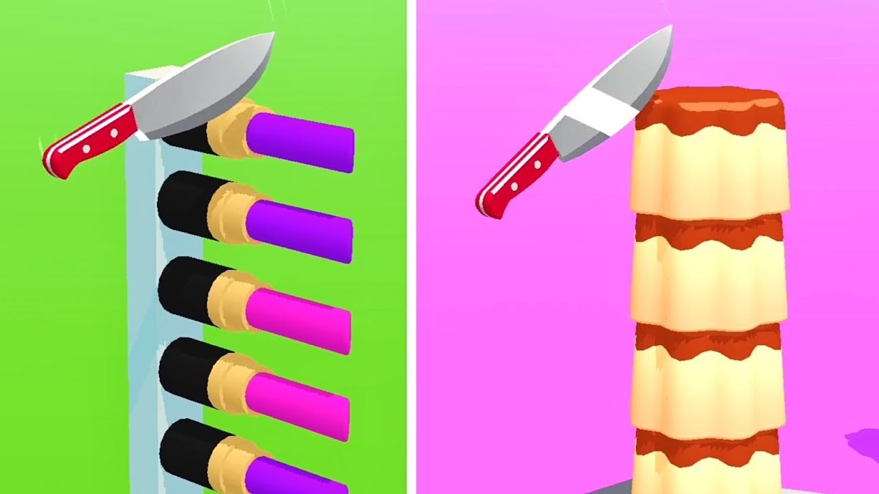 Slice It All! Very Satisfying and Relaxing ASMR Slicing Gameplay Video ...