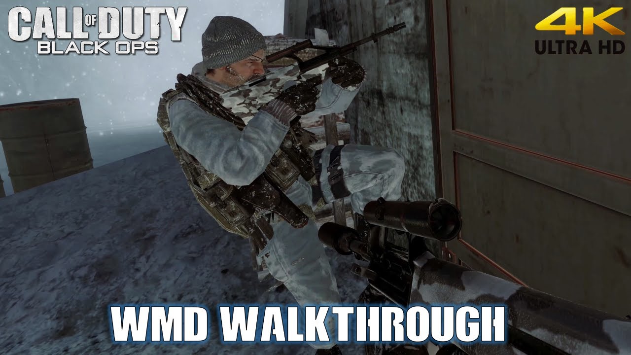 Call of Duty Black Ops 'WMD' Walkthrough (4K) - YouTube