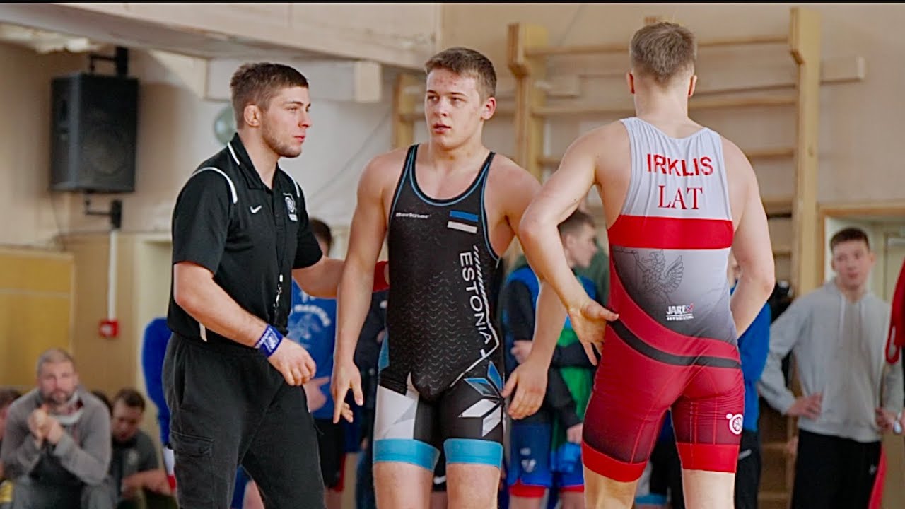 T. Irklis (LAT) vs H. Salep (EST) 82kg. Men greco-roman wrestling ...