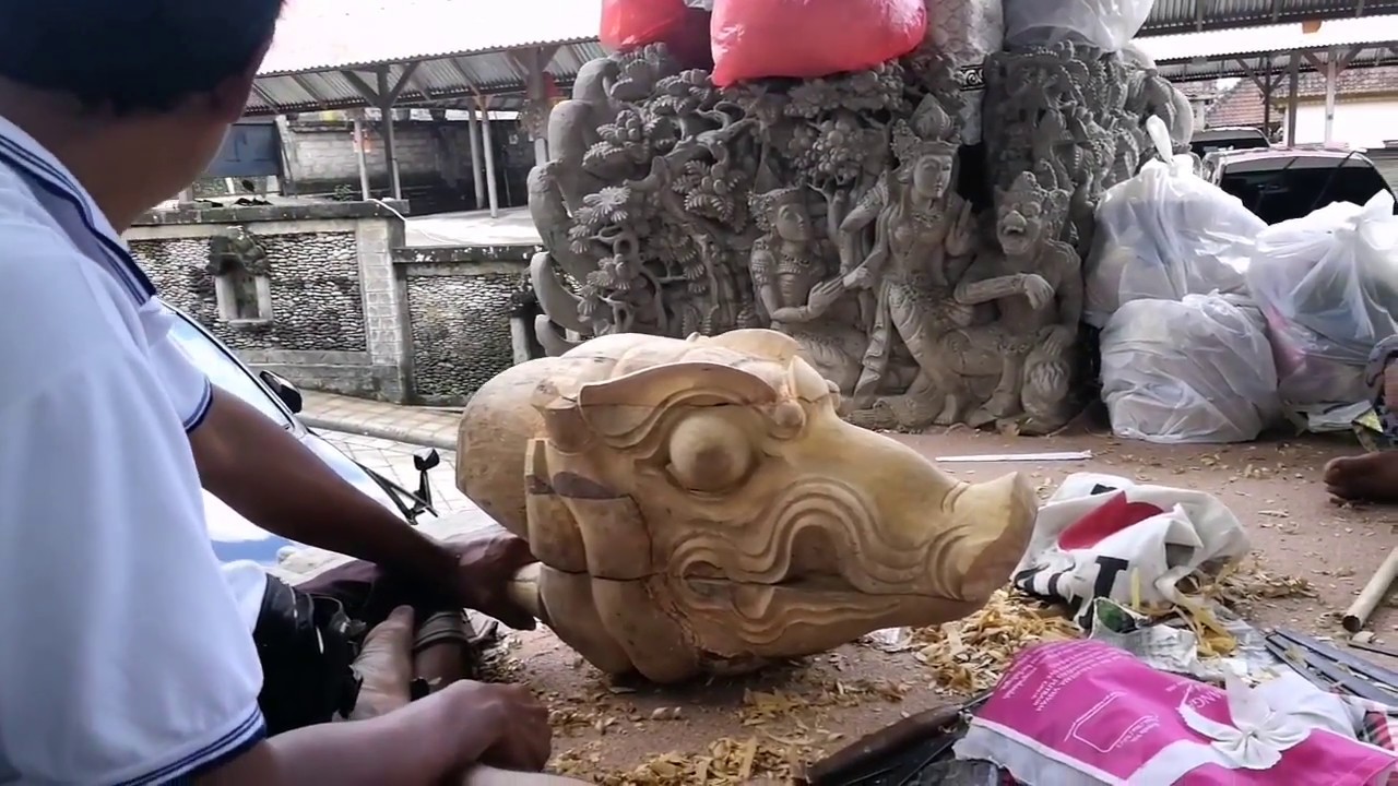 Proses pembuatan Barong di Puri Langon Sambahan Ubud, #ubudinsider ...