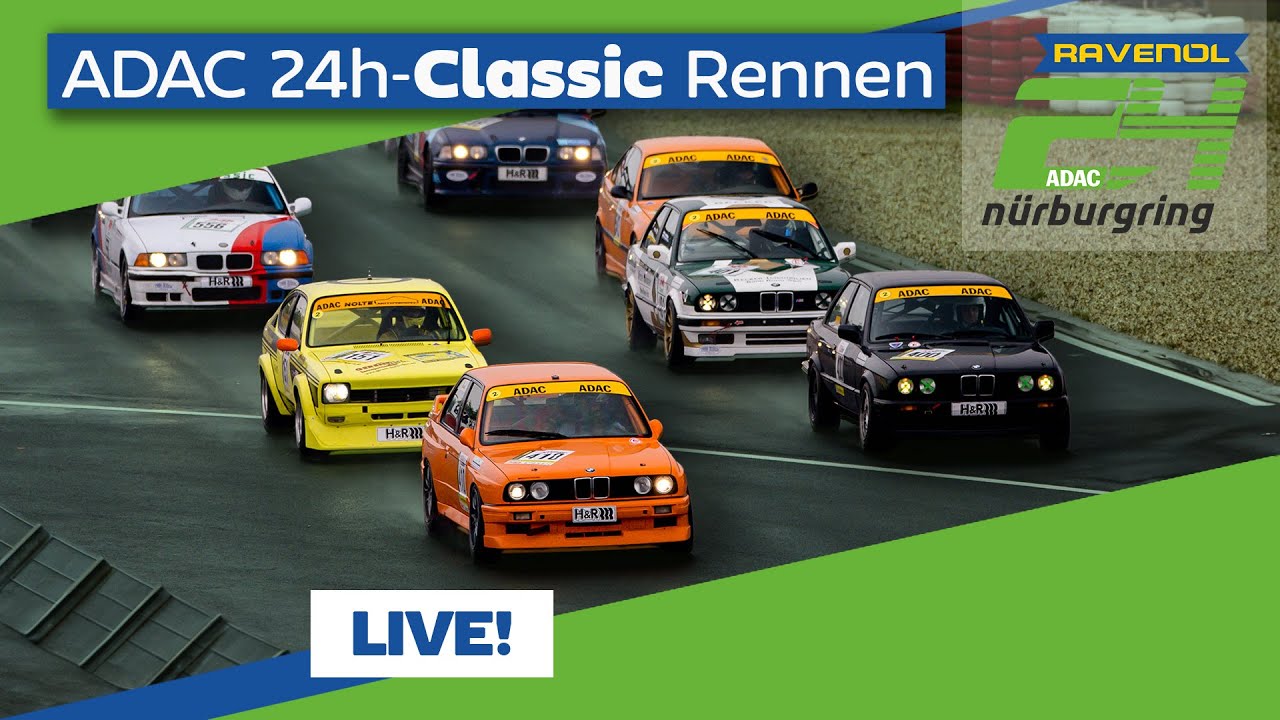 24h Classic Nürburgring 2025 – Livestream vom historischen Rennen - YouTube