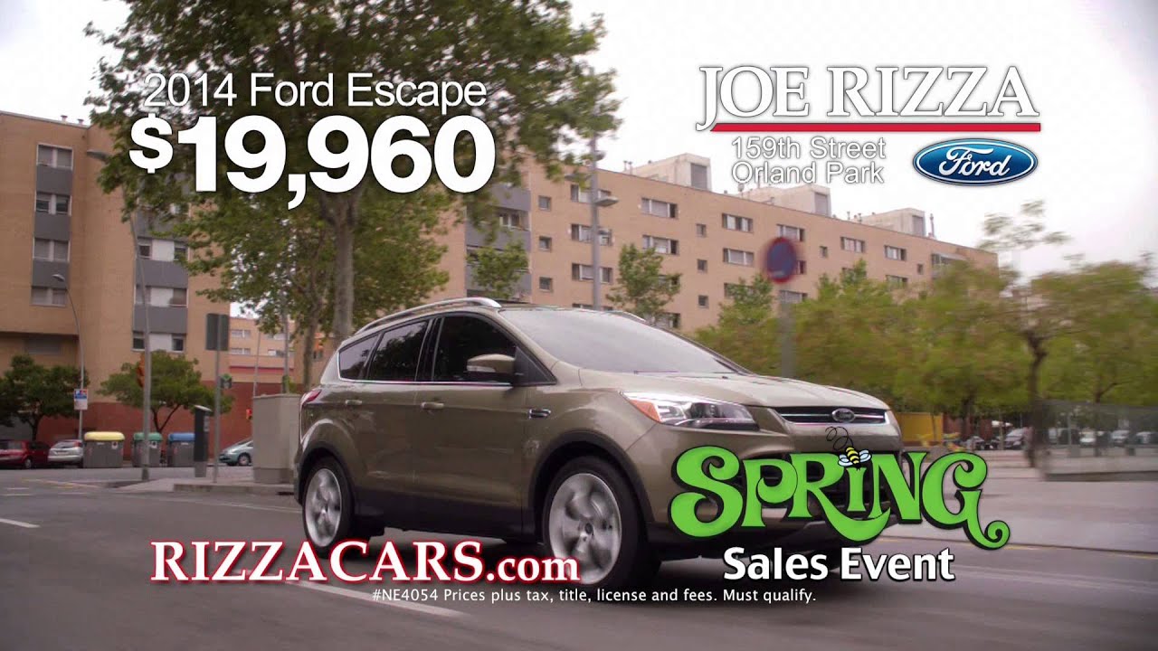 Joe Rizza Ford Orland Park - Spring Savings Event - YouTube