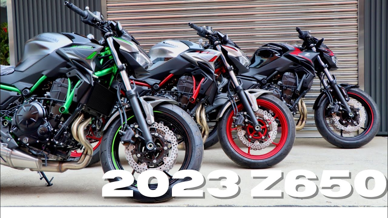 ｜線上車展｜2023 #z650 #kawasaki 全新改款 - YouTube