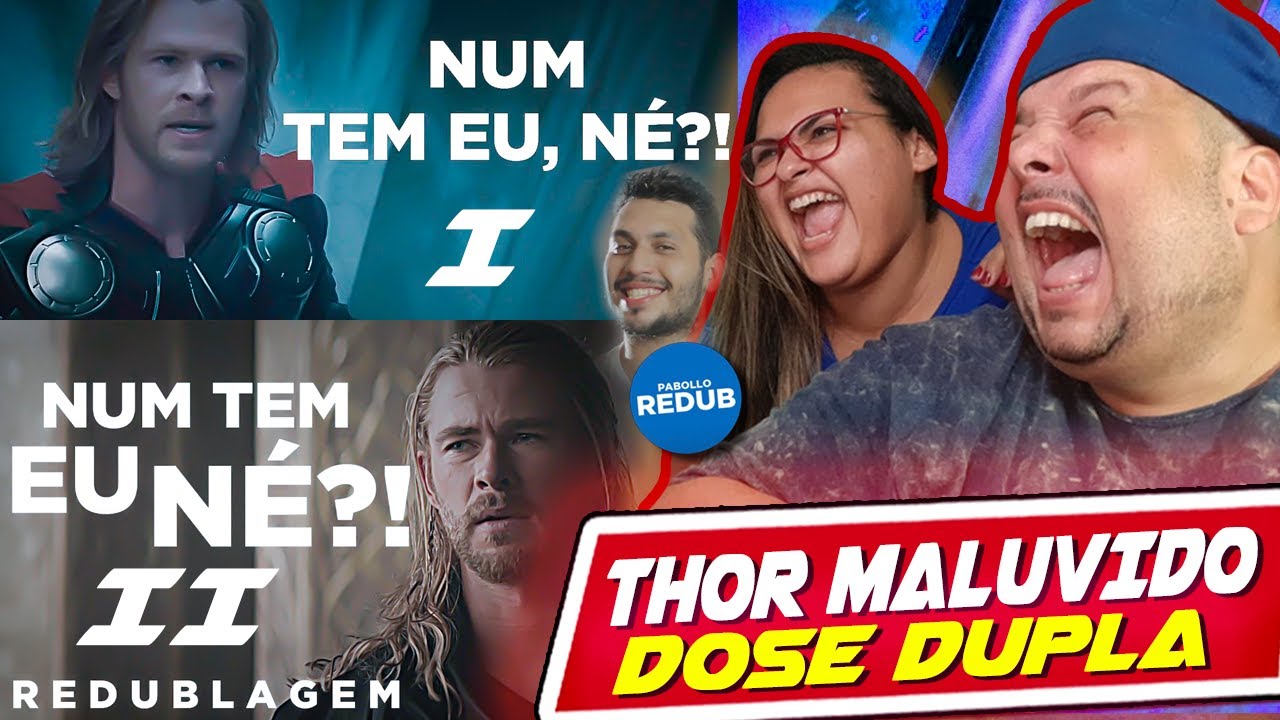 React Thor Maluvido (Paródia Redublagem) @Pabollo - YouTube