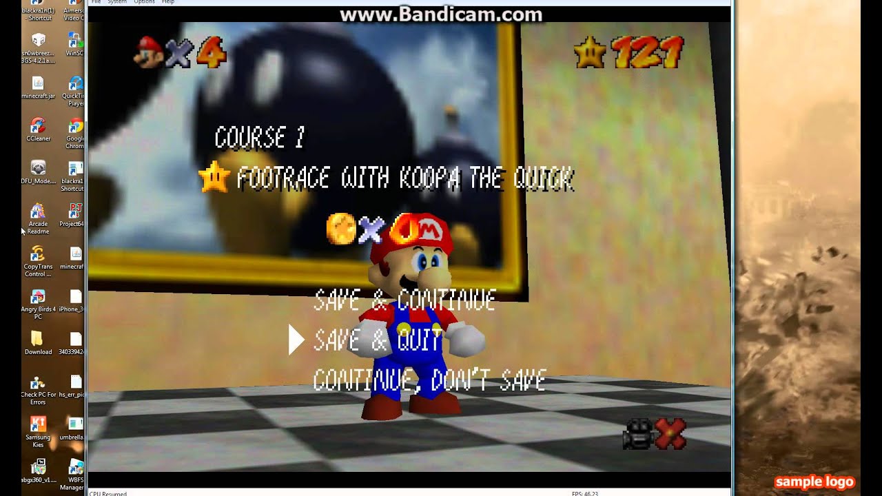 Mario 64 walkthrough part 2 - YouTube