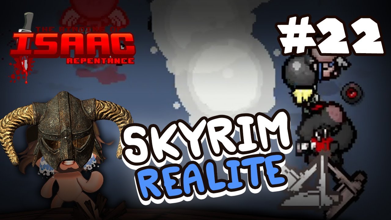#22 SKYRIM REALITE - Isaac Repentance 0% TO DEADGOD 2023 - YouTube