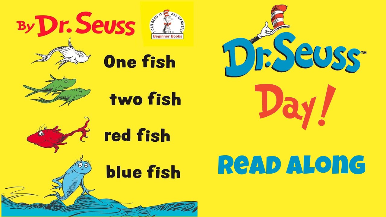 One Fish Two Fish Red Fish Blue Fish by Dr. Seuss | Dr. Seuss Book for ...