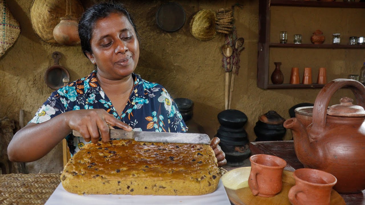 Fruit cake 🌭Let's make the cake in this way to make the fruits crunchy ...