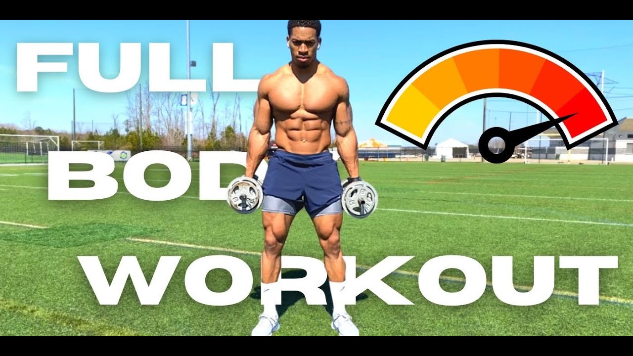 Full Body Workout & Post Workout Supplements - YouTube