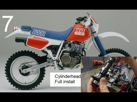 Phase7 Cylinderhead Honda XR600R - YouTube