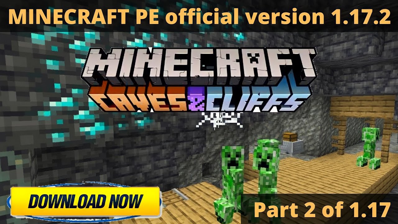 Minecraft Pe 1.17.2 Official Version Released | Minecraft Caves And ...