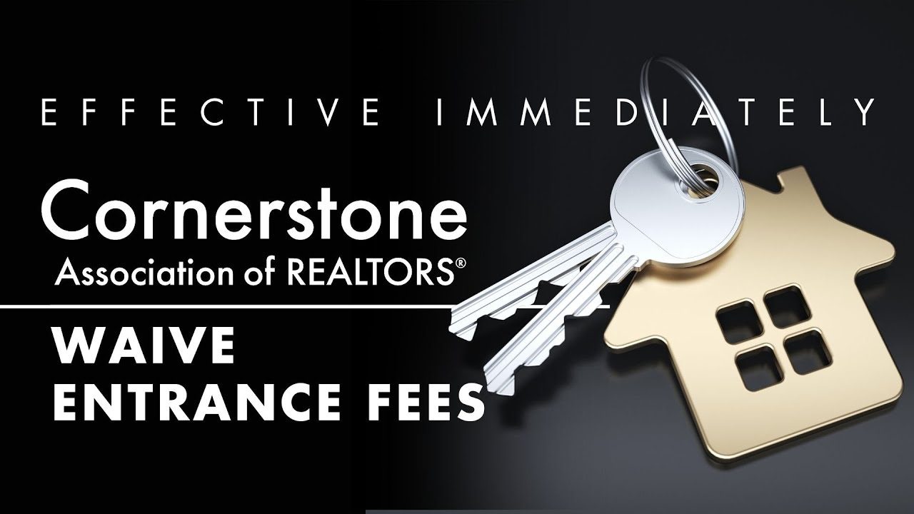 Cornerstone Announces Waived Fees for New Members 2024 - YouTube