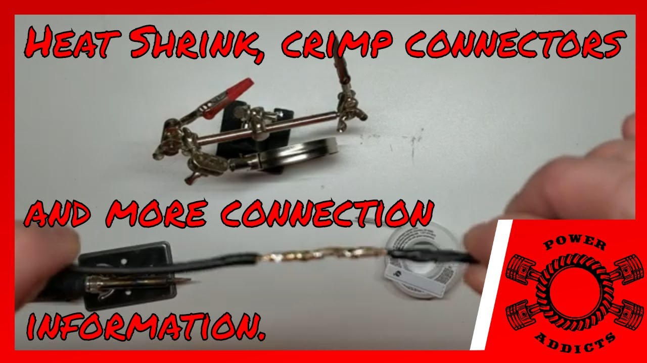 Different types of connectors and wire connection protection - YouTube