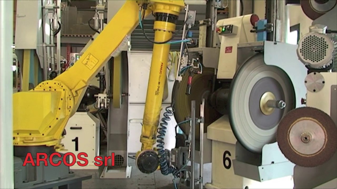 Robotic System For Polishing and Grinding Drawer Handles - YouTube