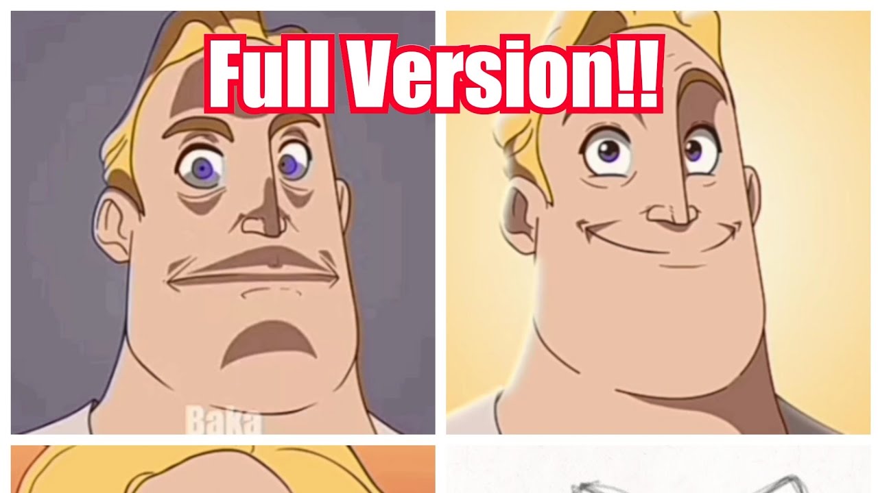 Mr incredible becoming Canny Full version - YouTube