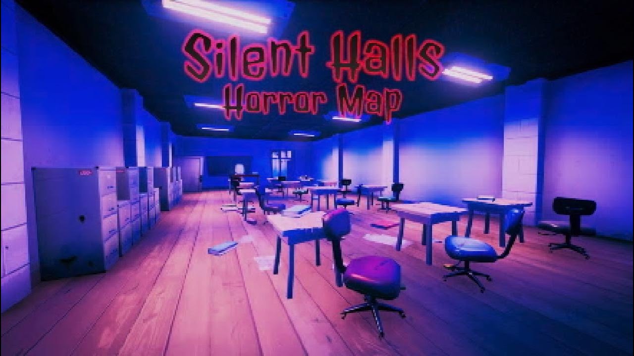 Fortnite [Silent Halls] Horror Map - YouTube