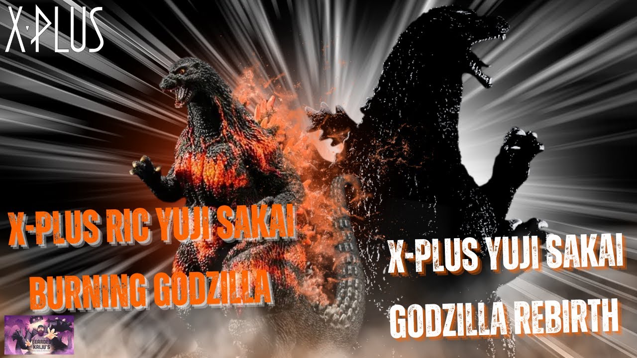 X-plus Yuji Sakai Burning Godzilla 1995/Godzilla Rebirth [Last Scene ...