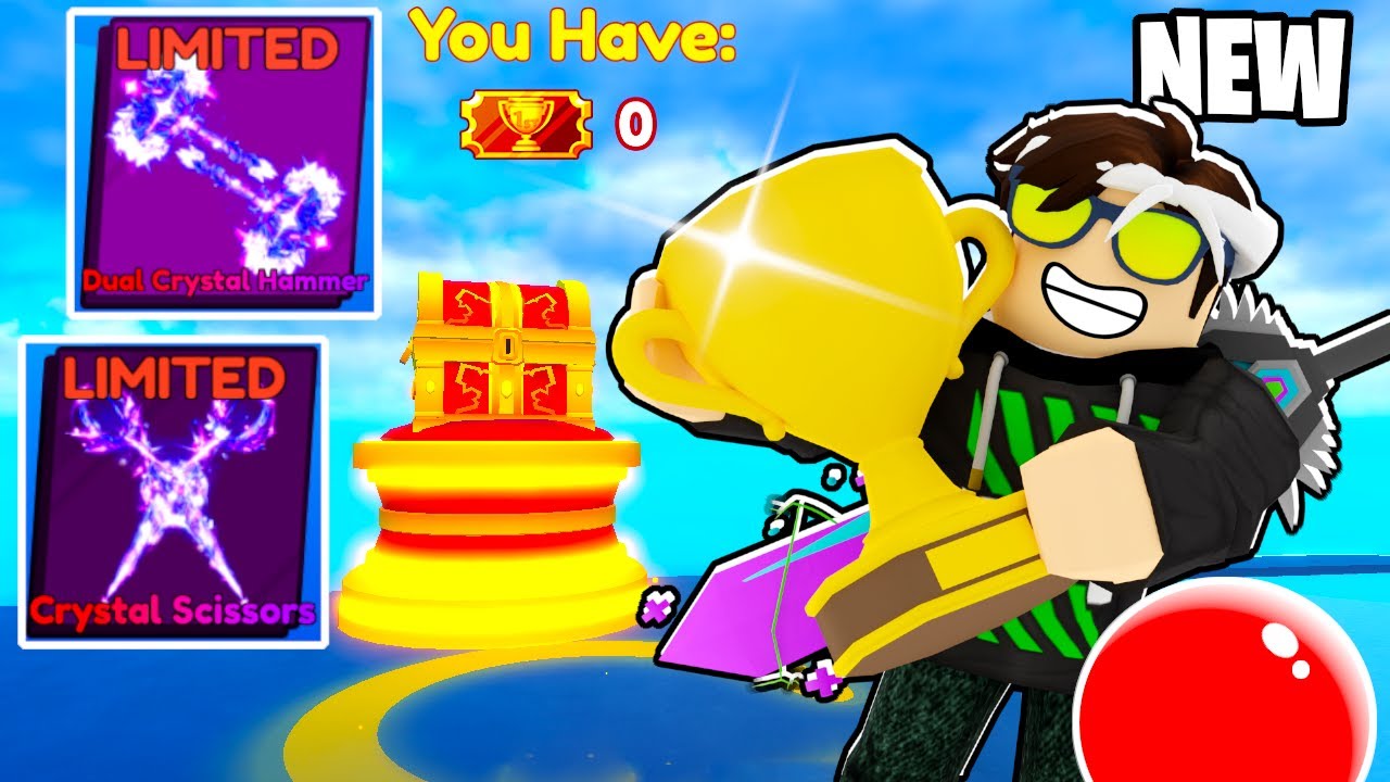 NEW Tournaments & Crystal PACK! | Blade Ball - YouTube